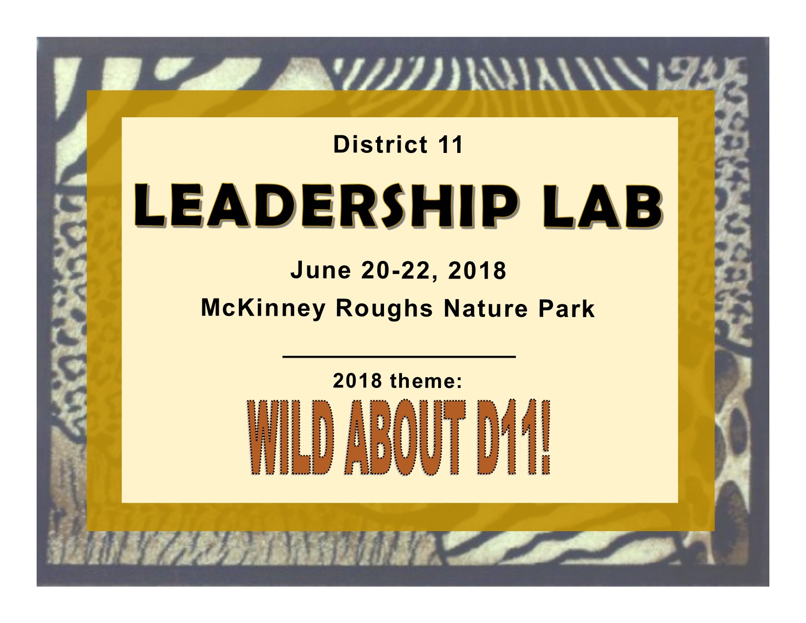 2018 District 11 Leadership Lab - District 11 4-H and Youth